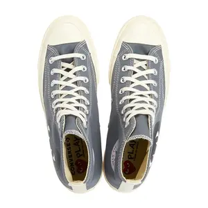 Comme Des Garçons Round Toe Sneakers