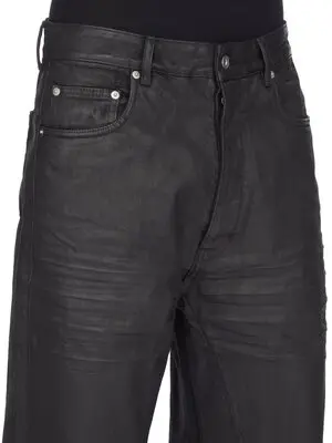 Rick Owens Buttoned Wide Leg Jeans