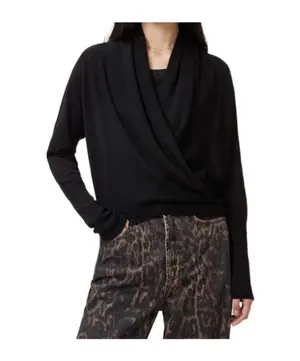 ALLSAINTS Long-sleeved Cardigan - Black