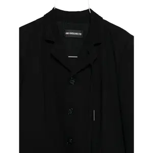 ANN DEMEULEMEESTER Single Breasted Jacket With Tie Details
