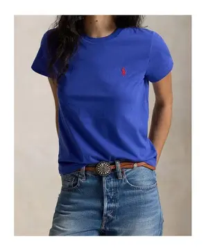 Polo Ralph Lauren Short Sleeve Crewneck T-shirt With Horse Motif