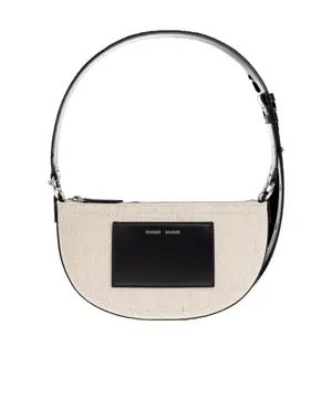 SAMSOE SAMSOE Samoon Logo-embossed Shoulder Bag - Black