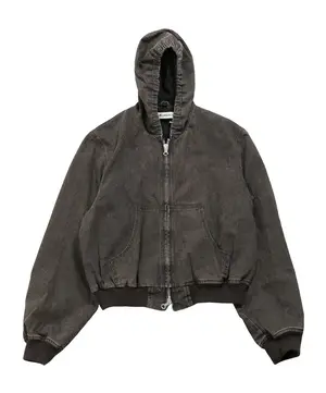 Our Legacy Bank Hooded Jacket - Black