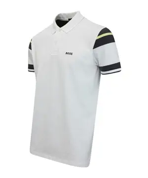 Hugo Boss Striped-panel Polo Shirt