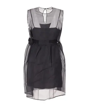 Lela Rose Round Neck Dress