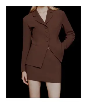 Marella Envers Satin Mini Skirt