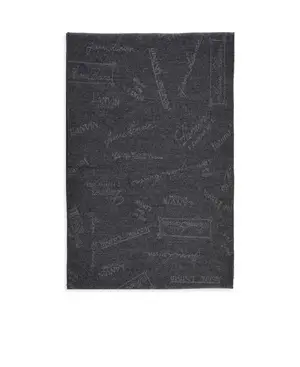 LANVIN Frayed Hem Scarf