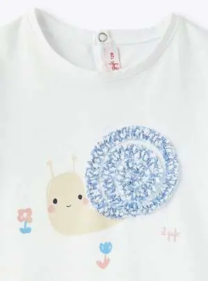 IL GUFO Graphic-print Cotton T-shirt