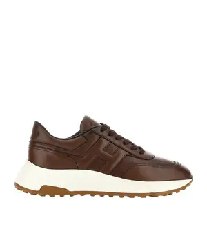 Hogan Hyperlight Lace-up Sneakers - Brown