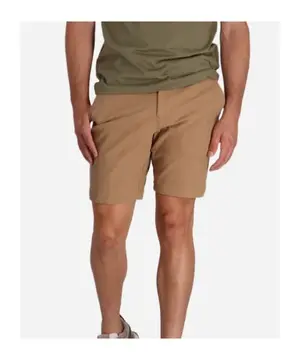 Hugo Boss Cotton Flat-front Shorts