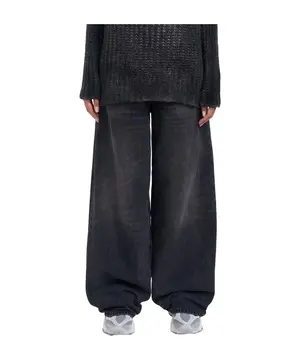 HAIKURE Wide-leg Jeans - Black