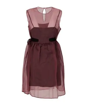 Lela Rose Round Neck Dress