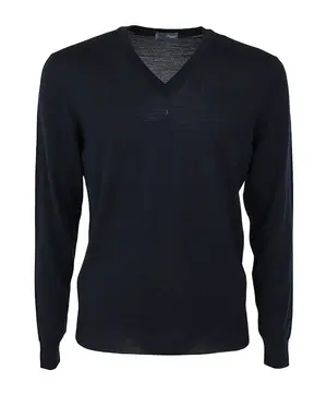 DRUMOHR Long-sleeved Sweater - Blue