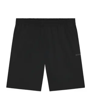 Hugo Boss Elastic-waistband Shorts - Black