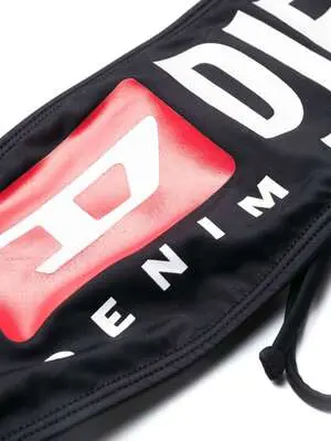 DIESEL® Bryna Logo Bandeau Bikini Top