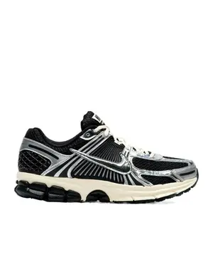 Nike Zoom Vomero 5 Running Shoes - Black/chrome Plated Metallic Silver