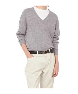 Officine Générale Long-sleeved Knitwear - Gray