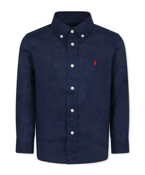 Ralph Lauren Long-sleeved Shirt - Blue
