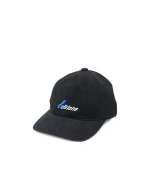 We11Done Logo Embroidered Baseball Cap - Black