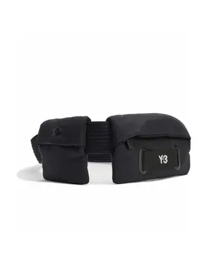 Y3 Logo-embroidered Belt Bag