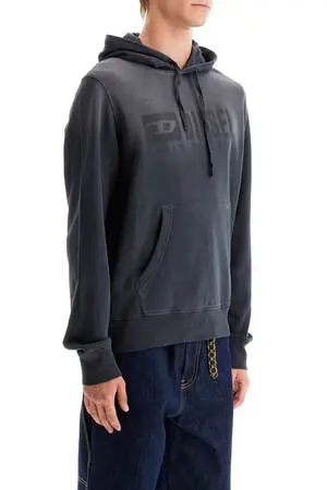 DIESEL® Logo-print Organic Cotton Hoodie