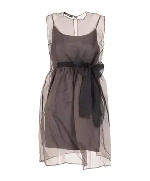 Lela Rose Sleeveless Dress - Black
