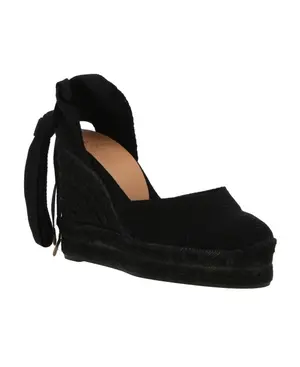 CastaÑer Carina Wedge Espadrilles - Black