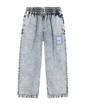 Kenzo Elastic Waist Jeans - Blue