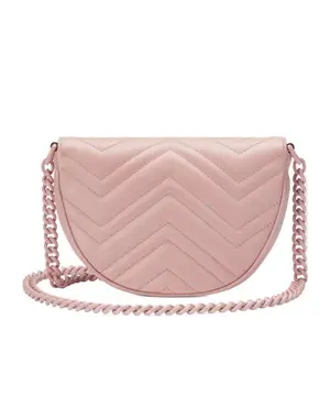 Gucci Gg Marmont Matelassé Chain Crossbody Bag