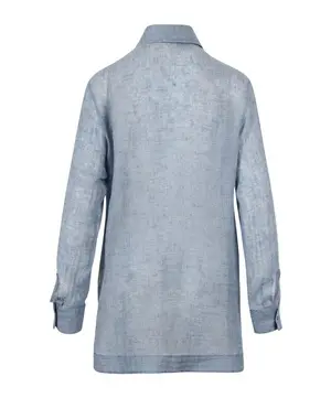 Ermanno Scervino Floral Embroidered Long Sleeve Shirt