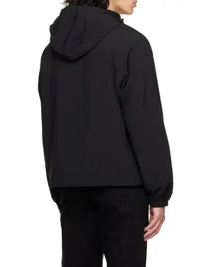 Maison Kitsuné Fox Head Patch Embroidered Windbreaker