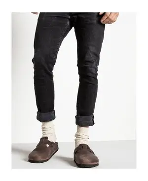 BIRKENSTOCK Boston Leather Mules