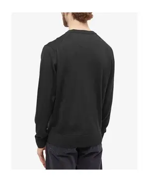 Maison Kitsuné Round-neck Knitted Pullover