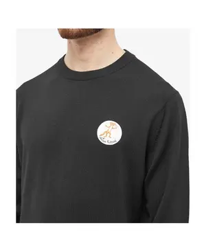 Maison Kitsuné Round-neck Knitted Pullover