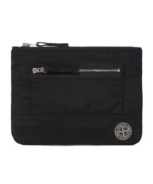 Stone Island Logo-patch Zip-fastening Wallet