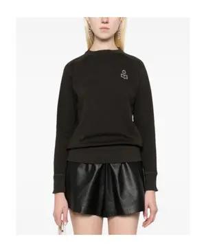 Isabel Marant Étoile Logo-embellished Crew-neck Sweatshirt