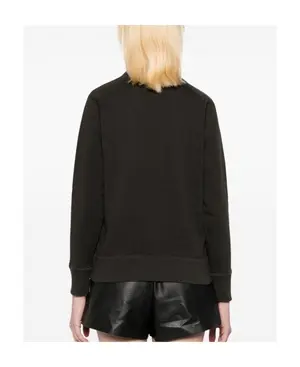 Isabel Marant Étoile Logo-embellished Crew-neck Sweatshirt