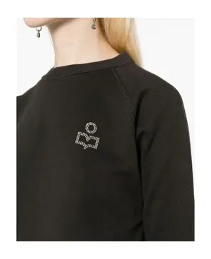 Isabel Marant Étoile Logo-embellished Crew-neck Sweatshirt