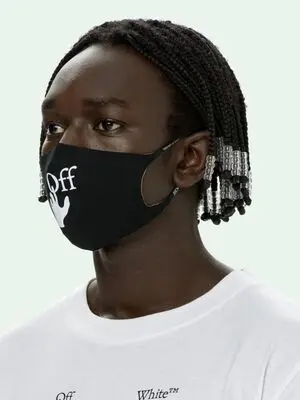 Off-White Hand Logo Face Mask