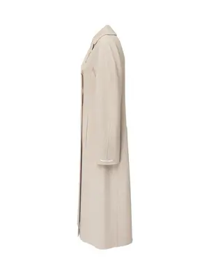 Sportmax Single-breasted Lapel Coat