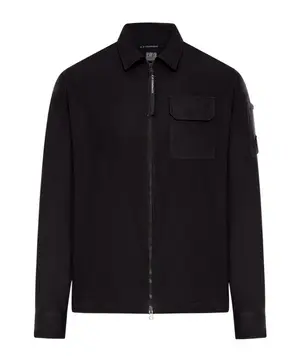 C.P. COMPANY Lens-detail Shirt - Total Eclipse