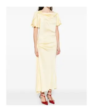 Victoria Beckham Crepe Satin Dress