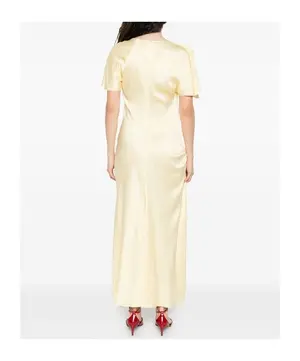 Victoria Beckham Crepe Satin Dress
