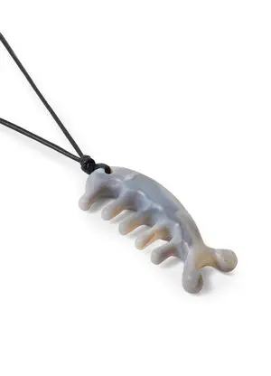 LEMAIRE Gua Sha Beluga Necklace