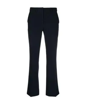 Seventy Cropped Tailored Trousers - Black