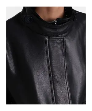 Nour Hammour Rios Leather Jacket