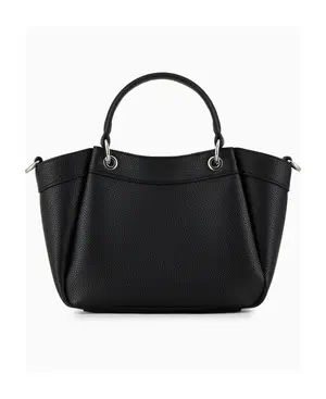Armani Exchange Grained Texture Tote Bag