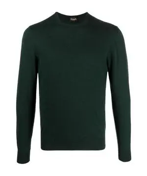 DRUMOHR Fine-knit Long-sleeve Jumper - Black