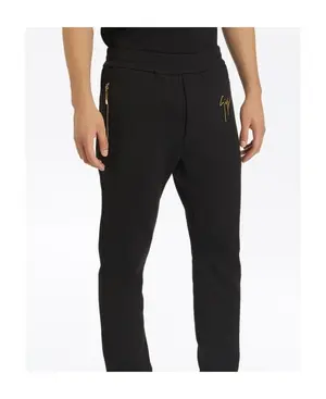 GIUSEPPE ZANOTTI Logo Printed Zipped Track Pants