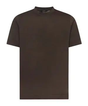GIULIANO GALIANO Crew Neck T-shirt - Black